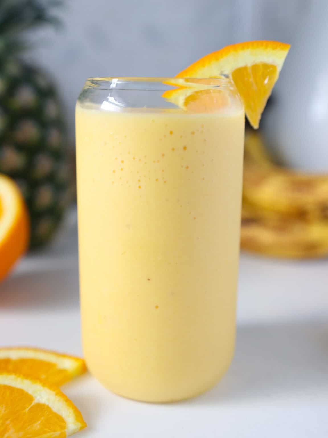 Orange Pineapple Smoothie - Maple Jubilee