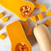 How To Cut Butternut Squash - Maple Jubilee